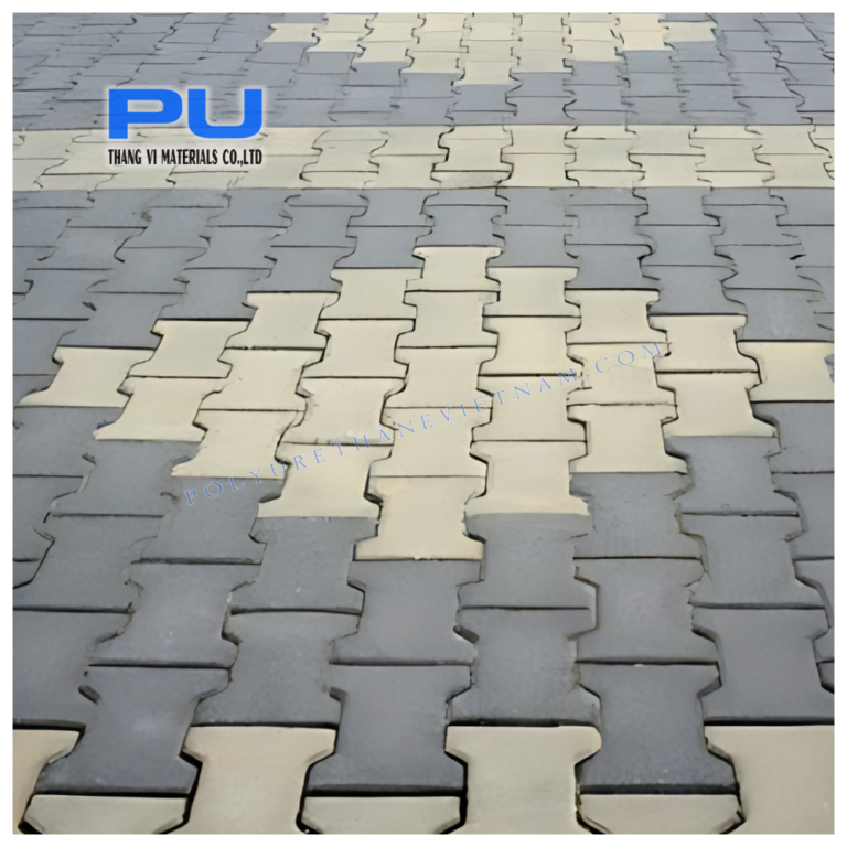 H-shape rubber tiles - Thang Vi Materials Co.,Ltd